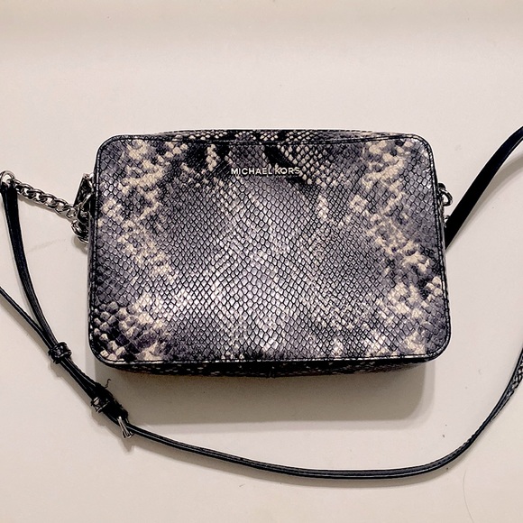 Michael Kors | Bags | Michael Kors Snakeskin Crossbody Purse | Poshmark